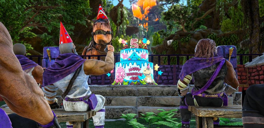 ¡Feliz cumpleaños, ARK! El quinto aniversario ha comenzado! | NITRADO
