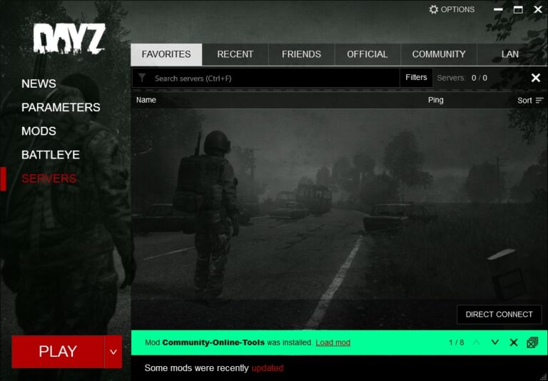 DayZ Launcher - How to Join a DayZ Server | NITRADO