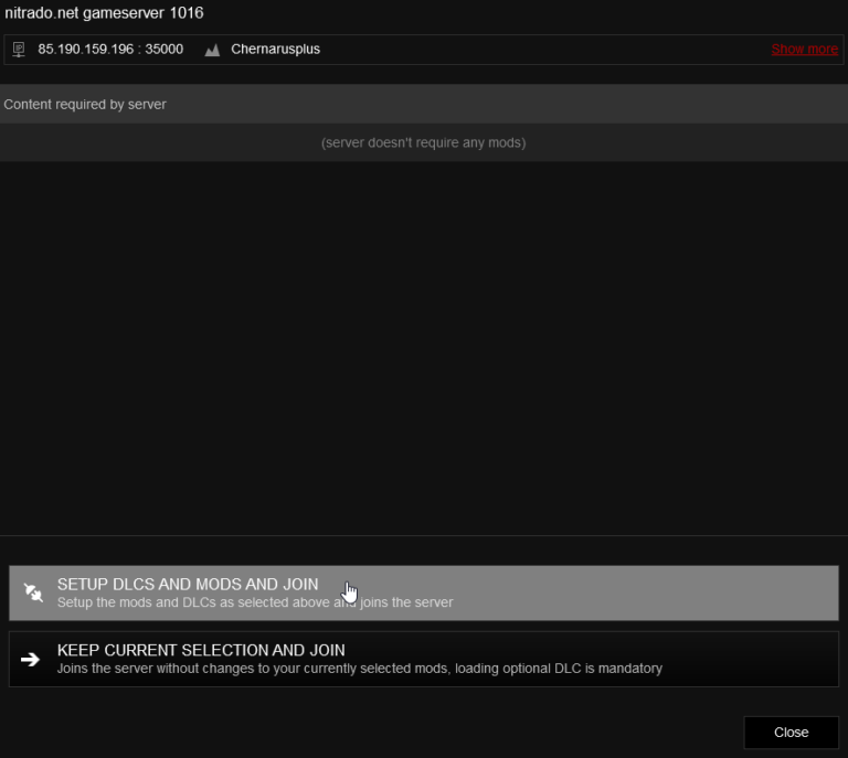 DayZ Launcher - How to Join a DayZ Server | NITRADO