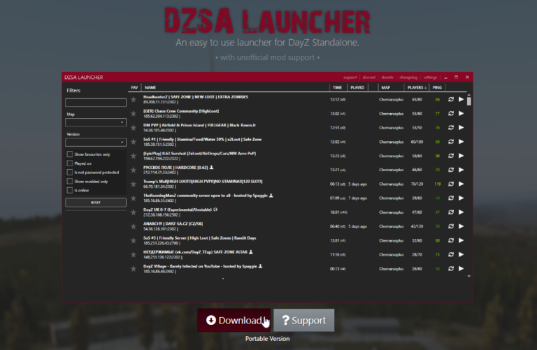 DayZ Launcher - How to Join a DayZ Server | NITRADO