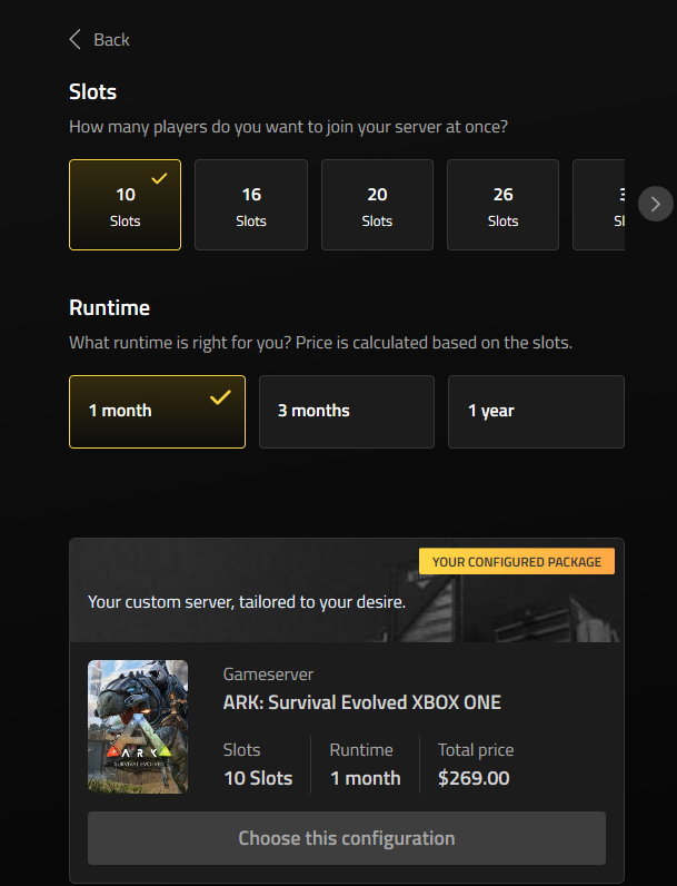 Activating Automatic Extension in the Nitrado Xbox App | NITRADO